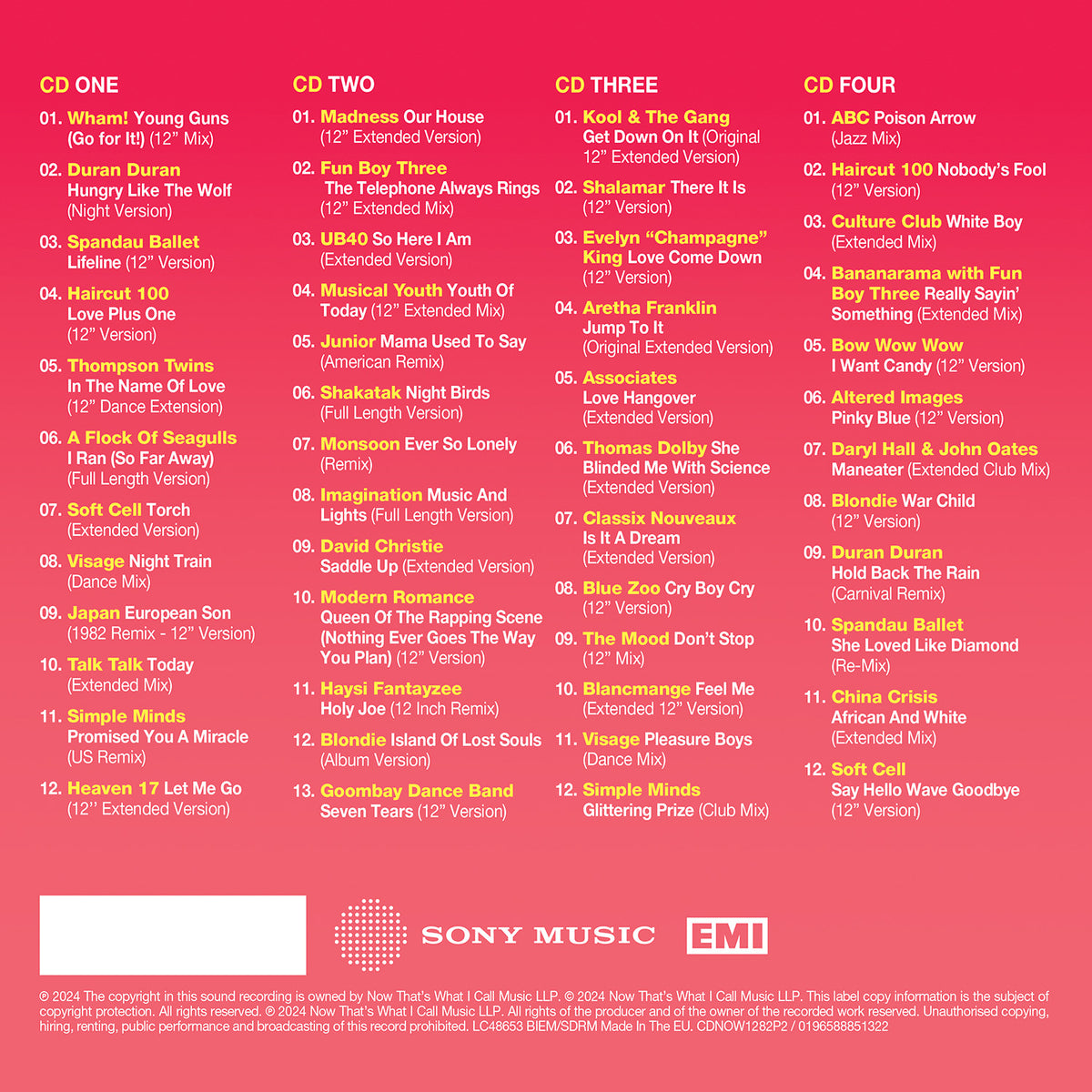 NOW 12" 80s Series - NOW MUSIC Official Store