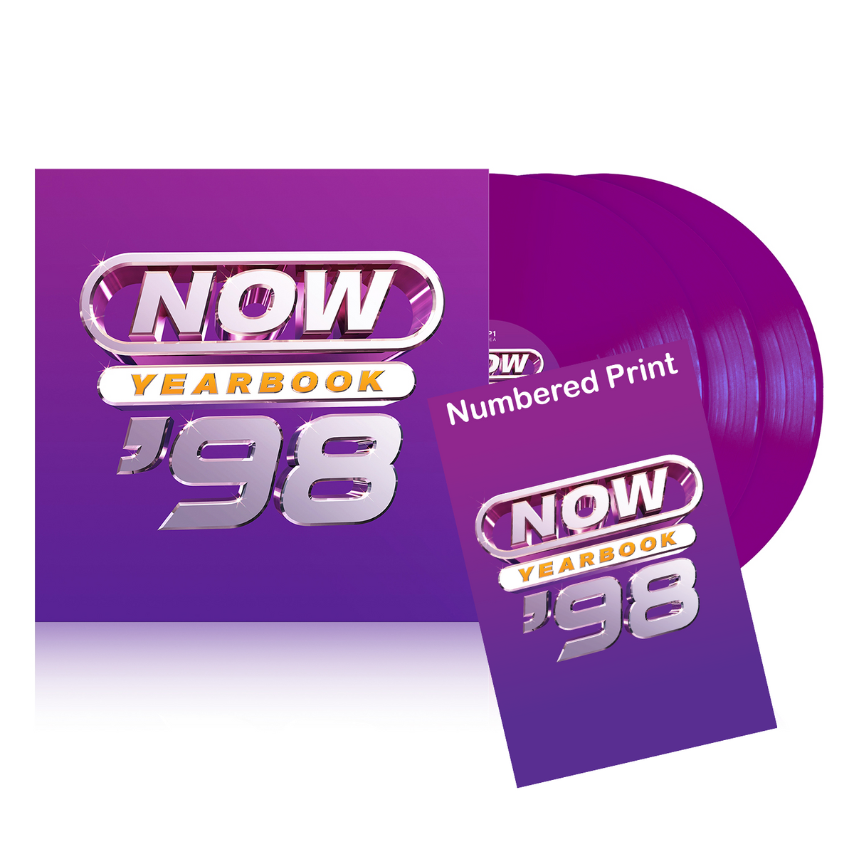 NOW - Yearbook 1998 (3LP) & Exclusive Numbered Print - NOW MUSIC ...