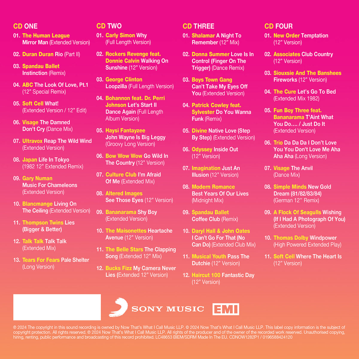 NOW 12" 80s Series - NOW MUSIC Official Store