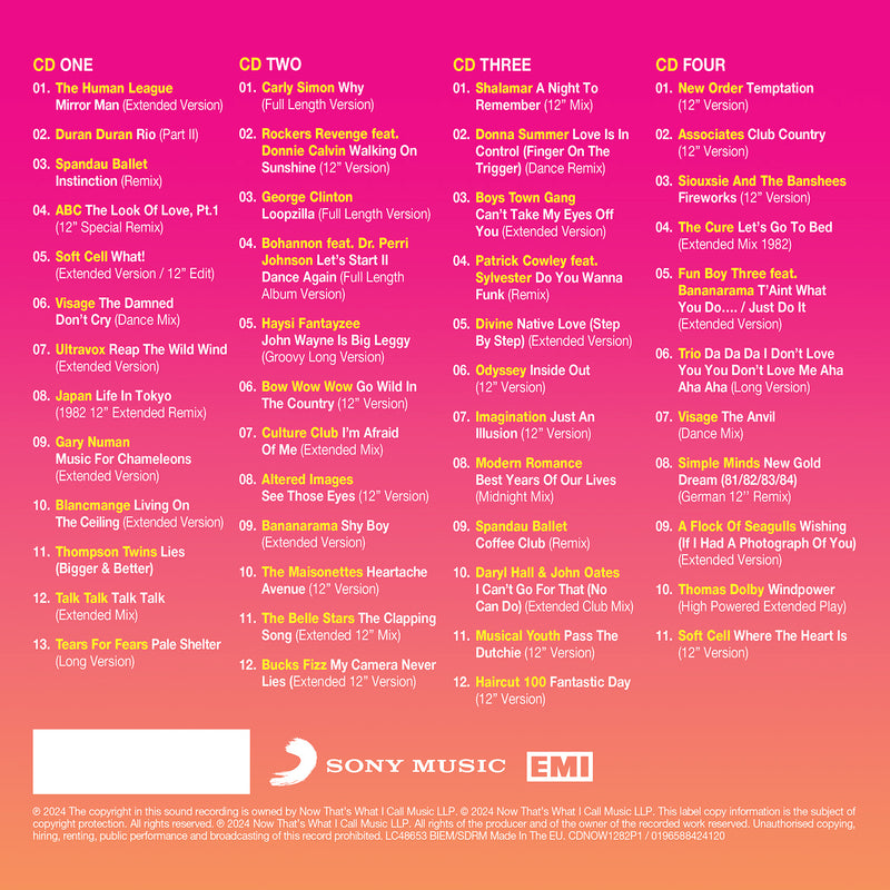 NOW 12" 80s Series - NOW MUSIC Official Store