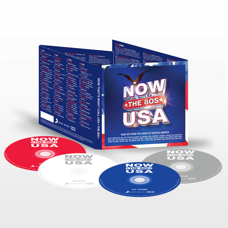 NOW That's What I Call USA: The 80s (4CD) - NOW MUSIC Official Store