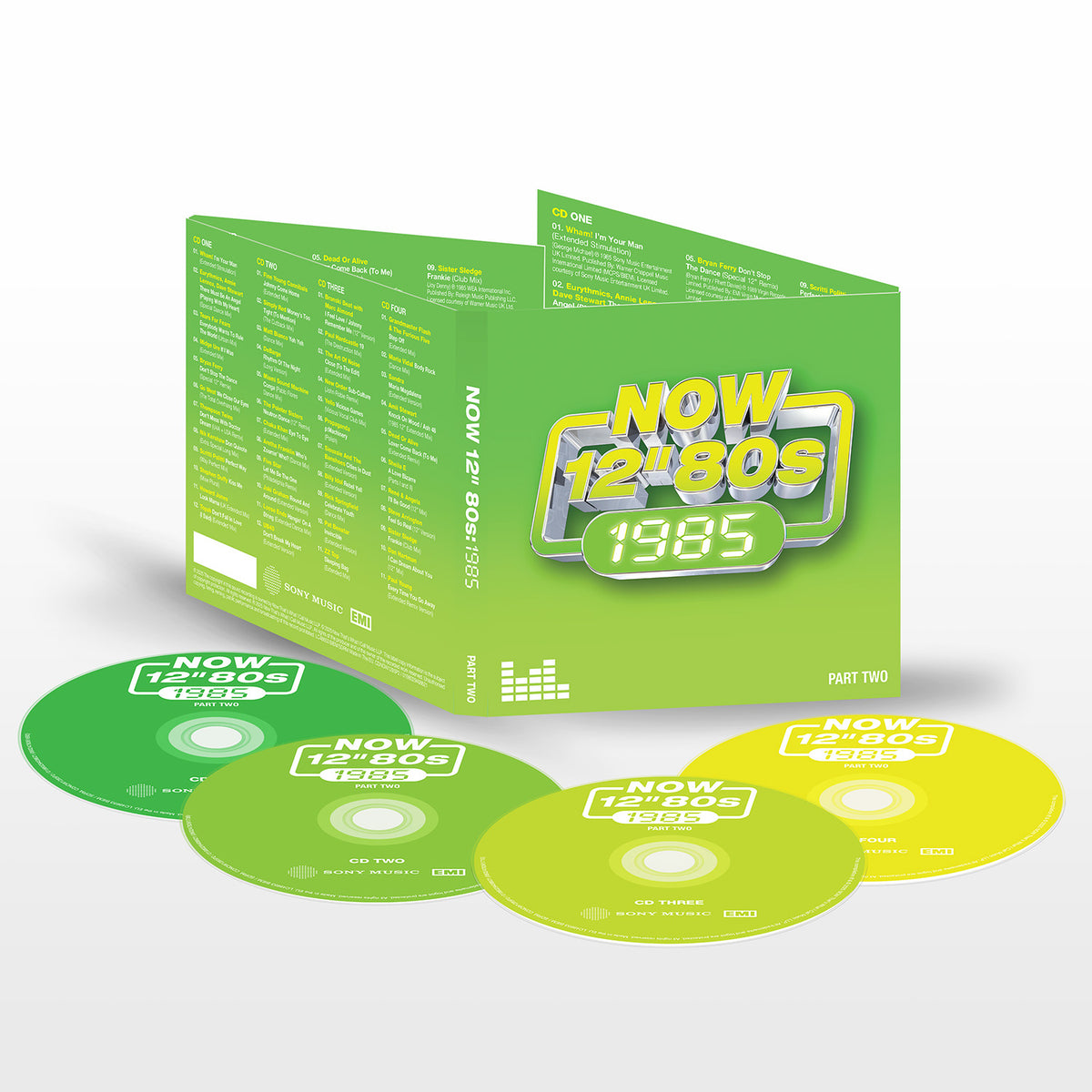 NOW 12" 80s: 1985 - Part Two (4CD) - NOW MUSIC Official Store