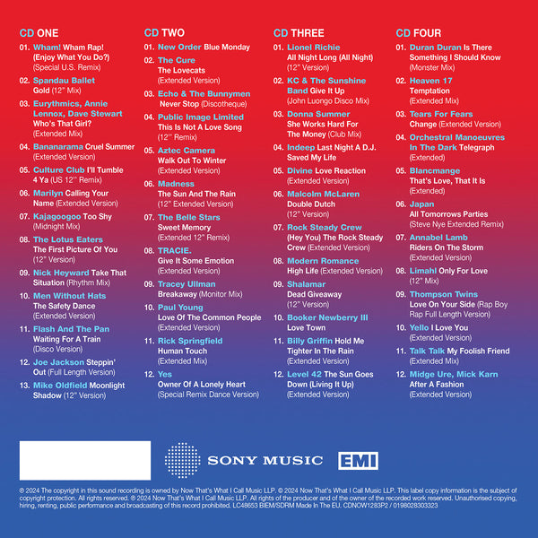 NOW 12" 80s Series - NOW MUSIC Official Store