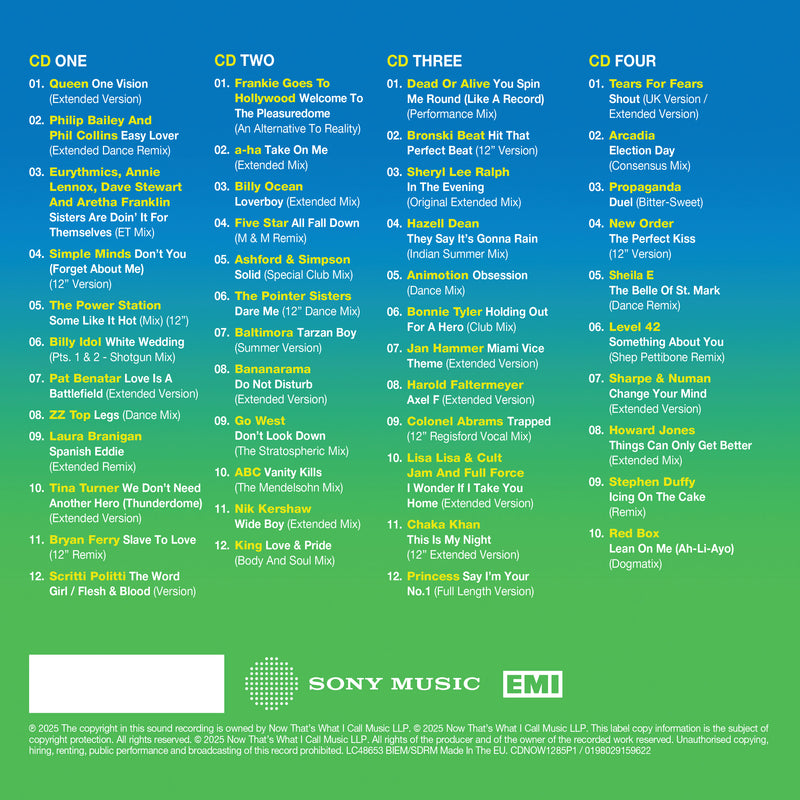 NOW 12" 80s Series - NOW MUSIC Official Store