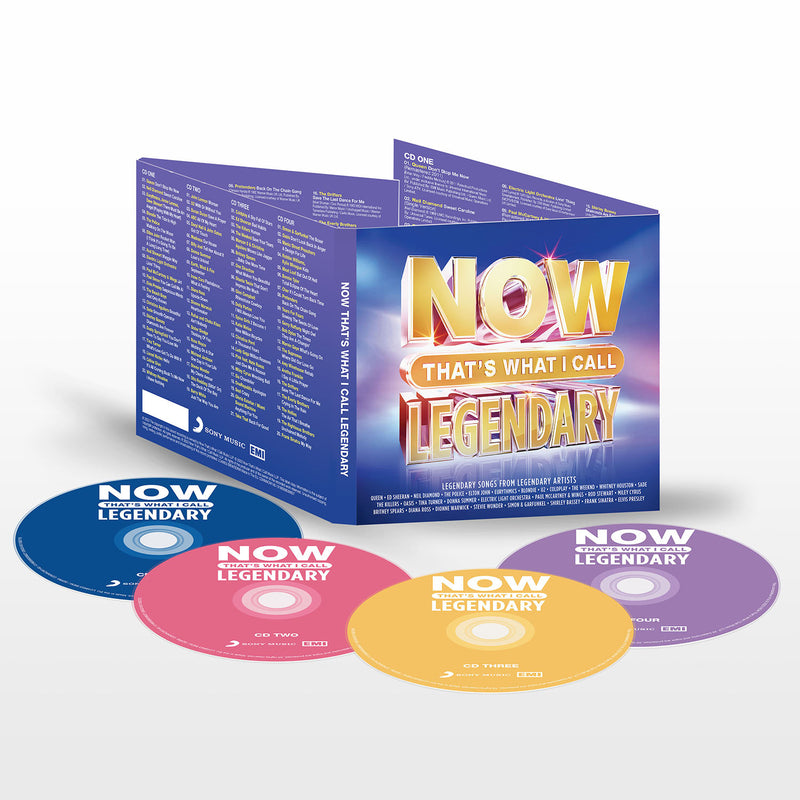 Various Artists - NOW That’s What I Call Legendary (4CD) - NOW MUSIC ...