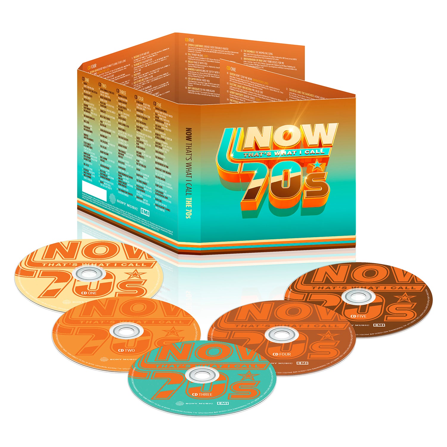NOW That’s What I Call The 70s (5CD) - NOW MUSIC Official Store