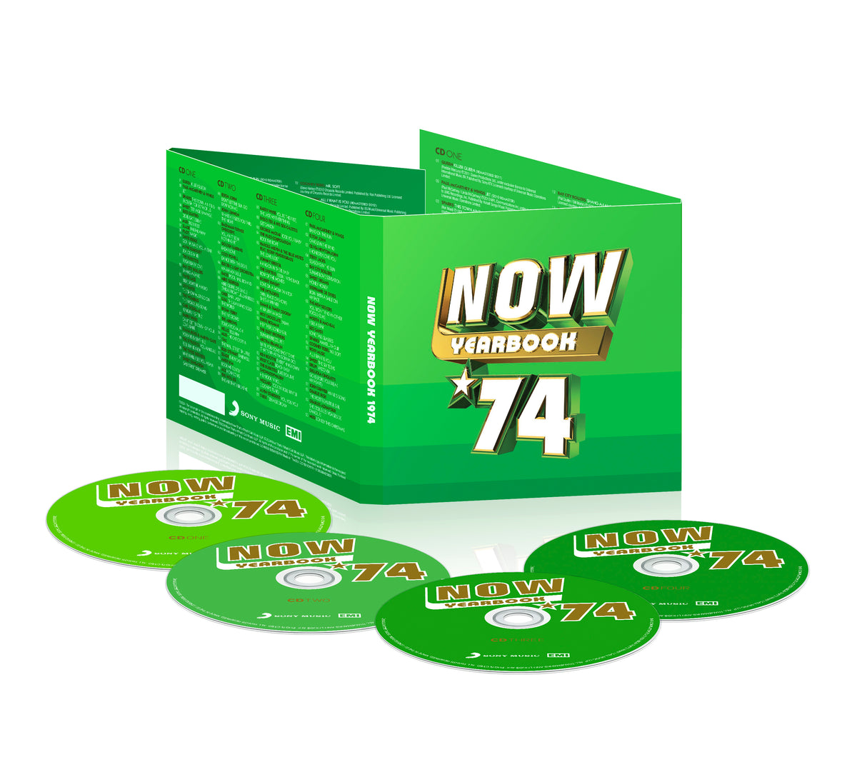 NOW – Yearbook 1974 (4CD) - NOW MUSIC Official Store