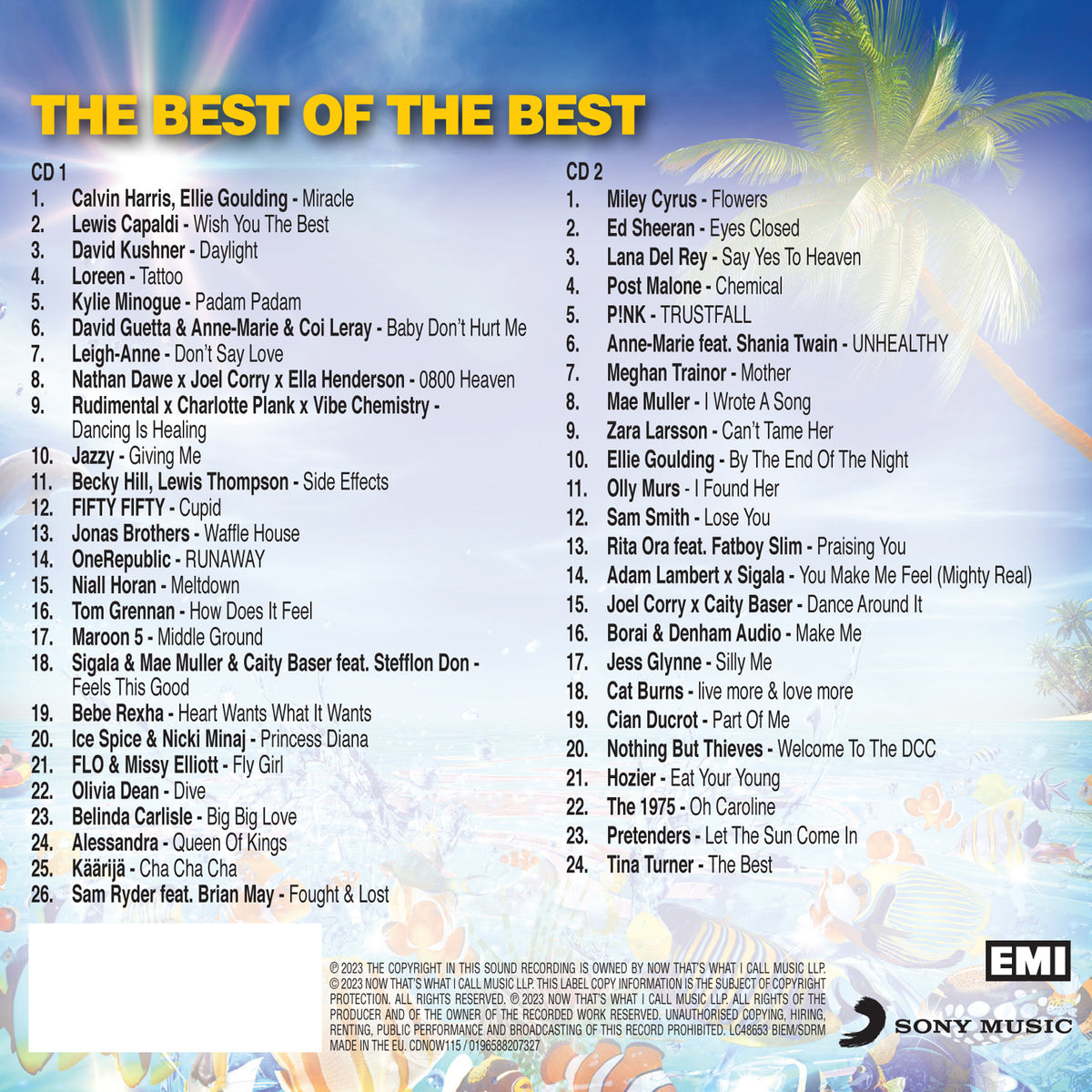 NOW That’s What I Call Music! 115 (2CD) - NOW MUSIC Official Store