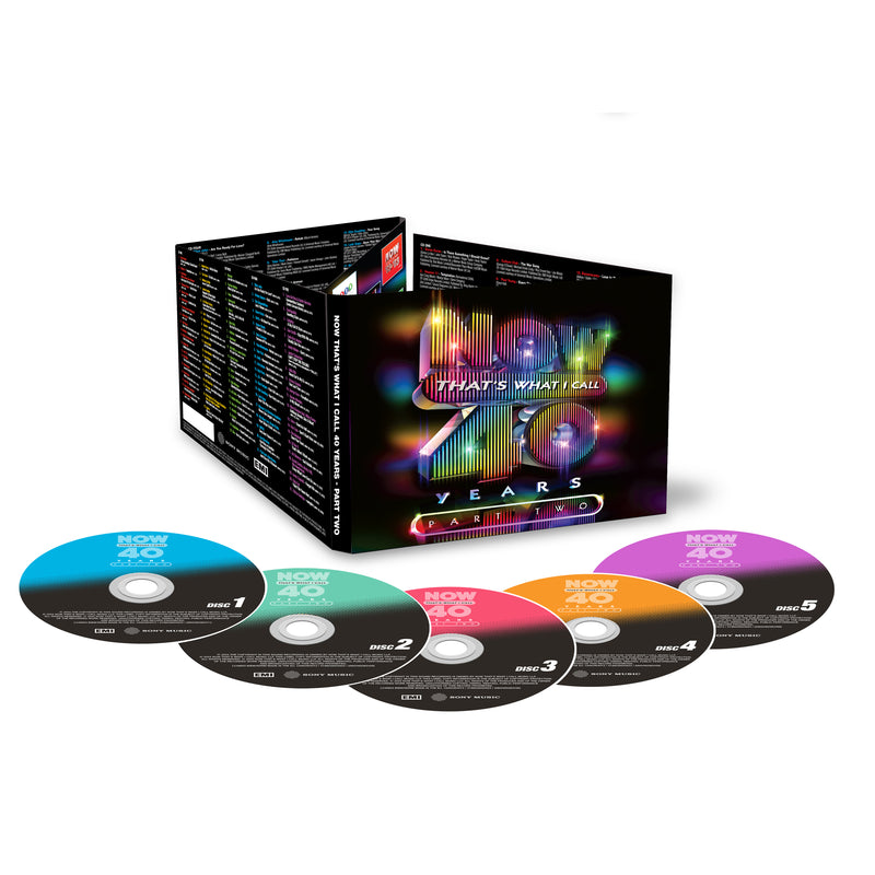 NOW That's What I Call 40 Years - Part Two (5CD) - NOW MUSIC Official Store