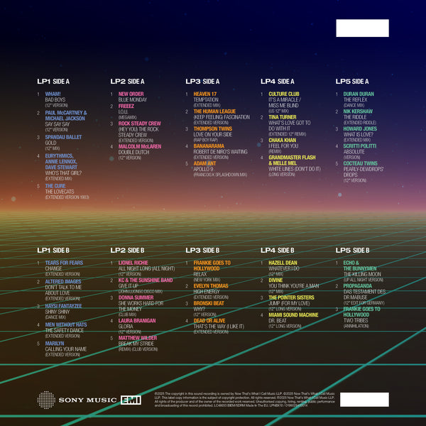 NOW Presents… 12” 80s: Volume Two: 1983 – 1984 (5LP) - NOW MUSIC ...