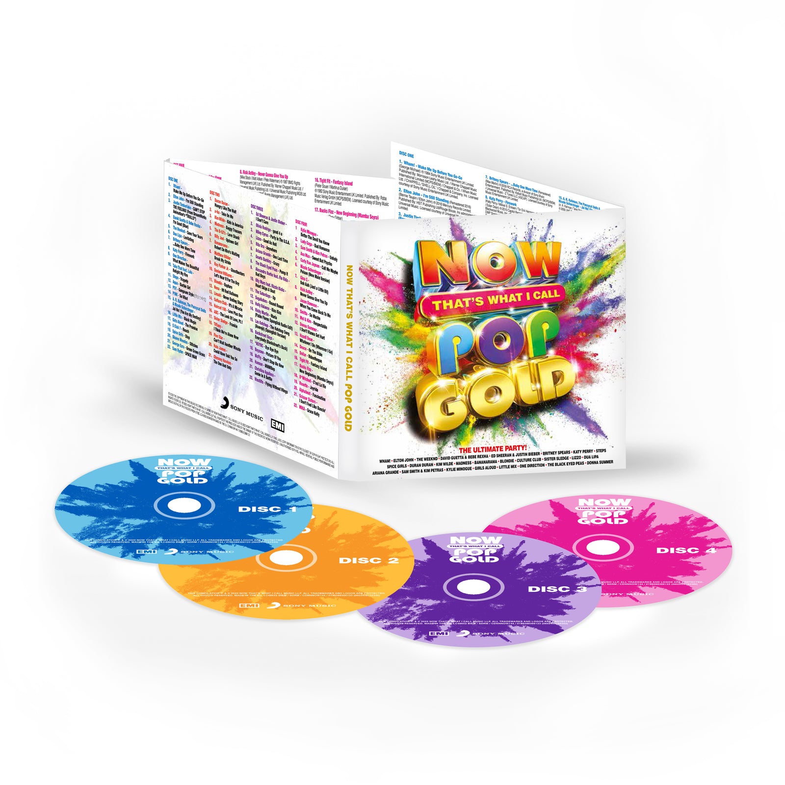 NOW That’s What I Call Pop Gold (4CD) - NOW MUSIC Official Store