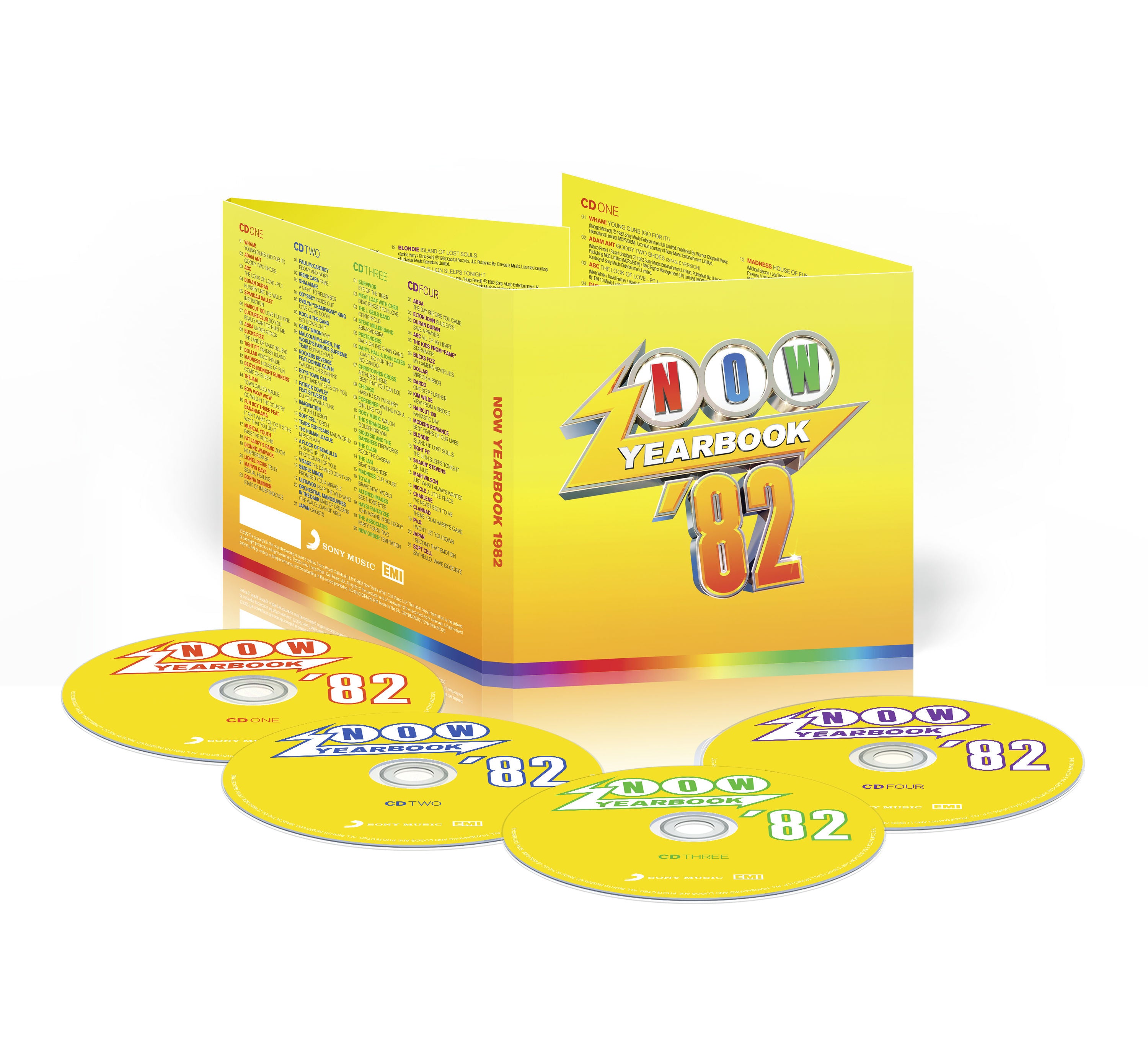 NOW – Yearbook 1982 (4CD) - NOW MUSIC Official Store