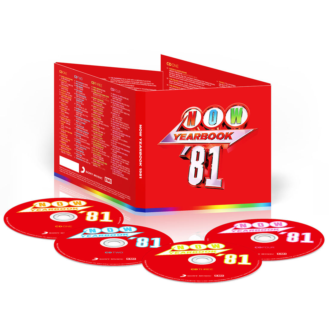 NOW - Yearbook 1981 (4CD) - NOW MUSIC Official Store