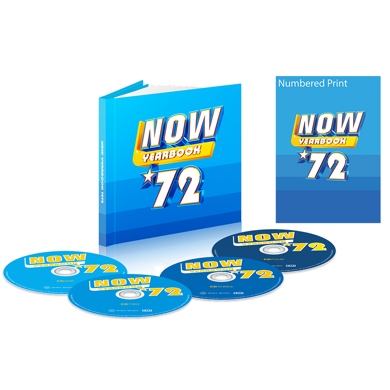 NOW – Yearbook 1972 (Special Edition 4CD) & Exclusive Numbered Print ...