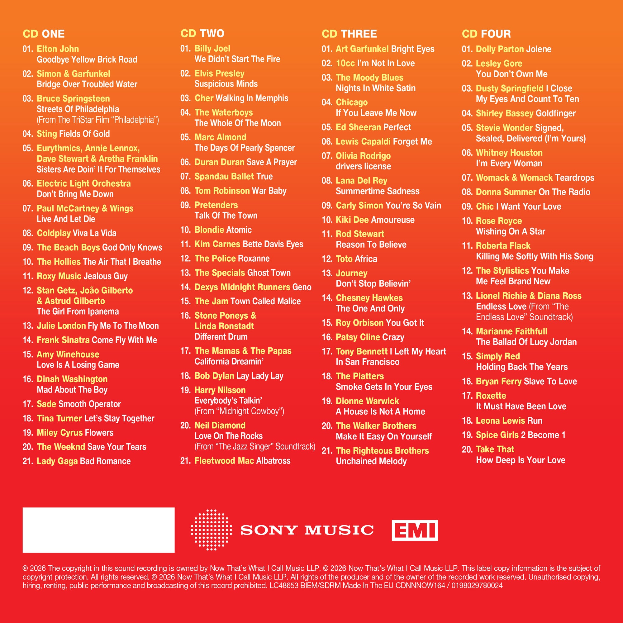 NOW That’s What I Call Timeless – The Eternal Collection (4CD) - NOW ...