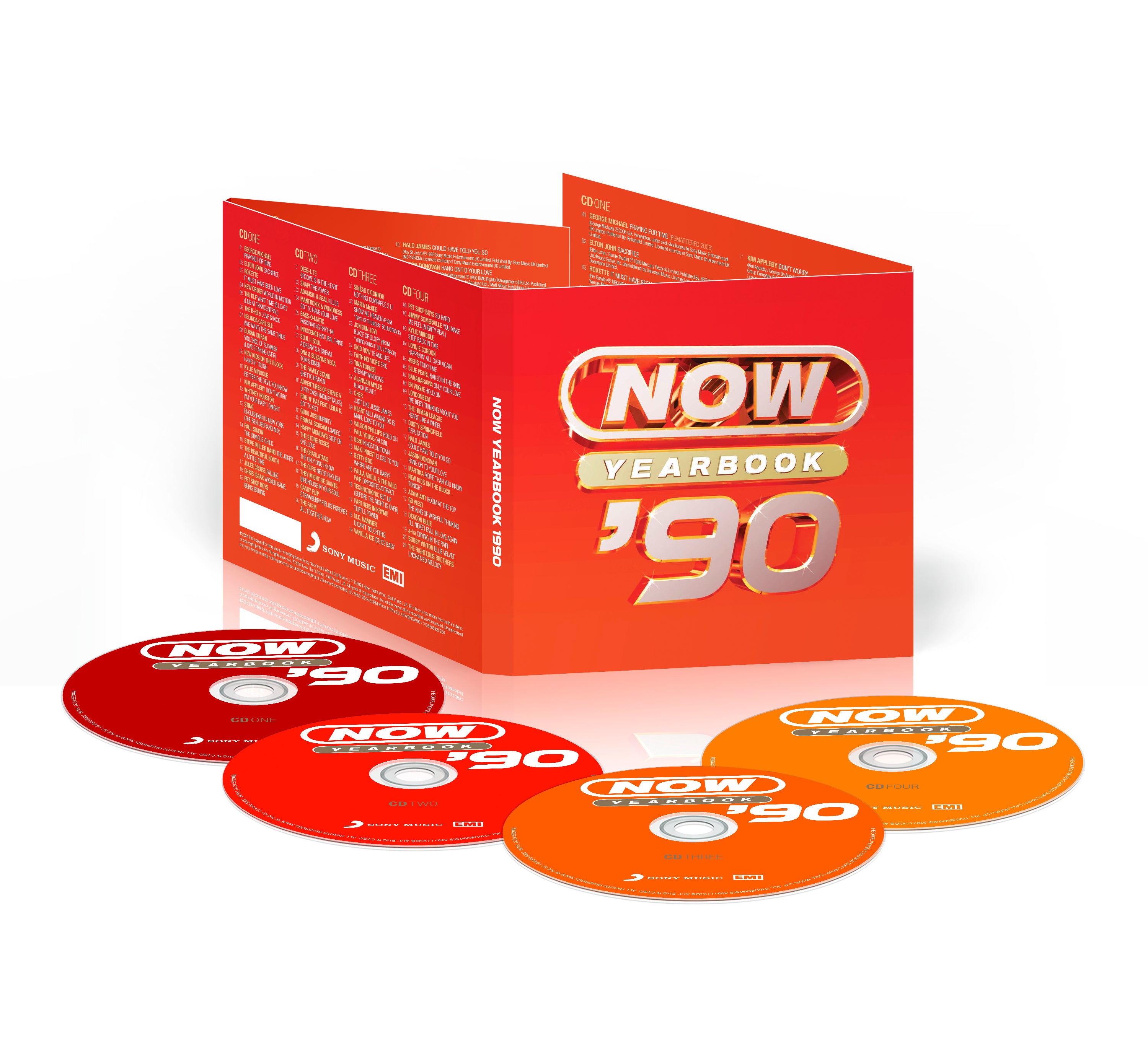 NOW – Yearbook 1990 (4CD) - NOW MUSIC Official Store