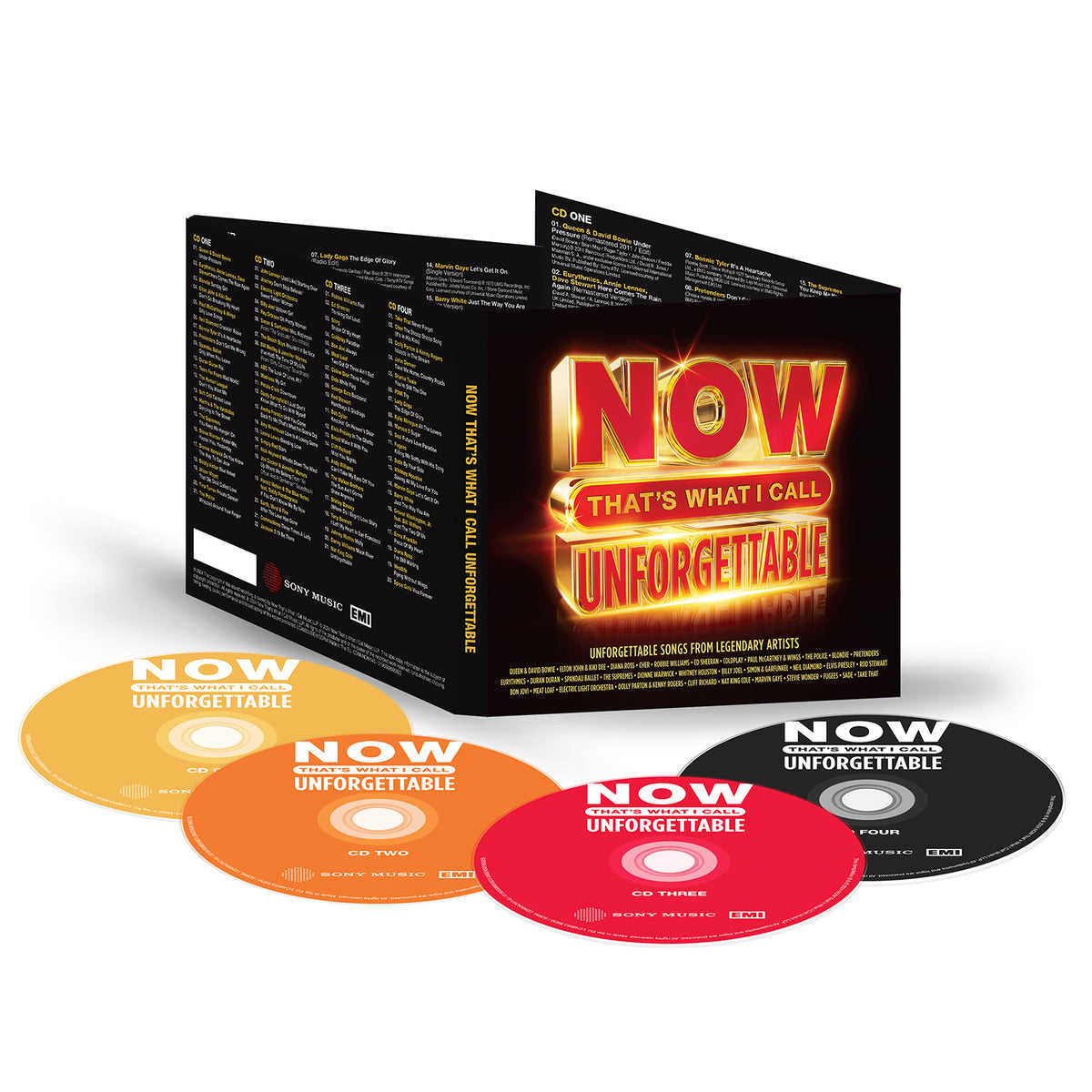 NOW That’s What I Call Unforgettable (4CD) - NOW MUSIC Official Store